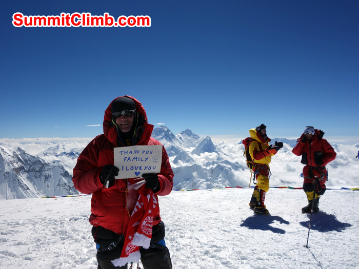 Cho Oyu Climb Expedition News